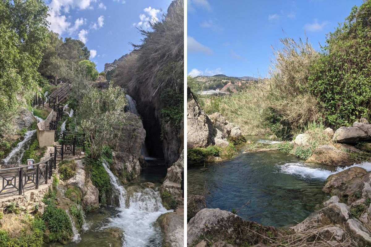 Swimming in the Stunning Fonts D'Algar Waterfalls